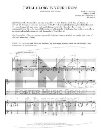 Glorious Cross - A Five-Song Easter Presentation by Marty Parks ...